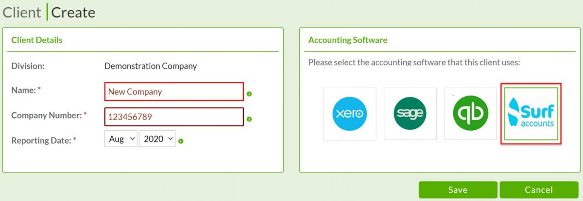Surf Accounts Integration - VFD Academy